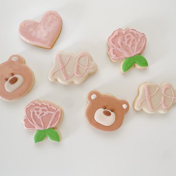 Valentine’s Day Set D (mini) Cookie Cutters - Etsy
