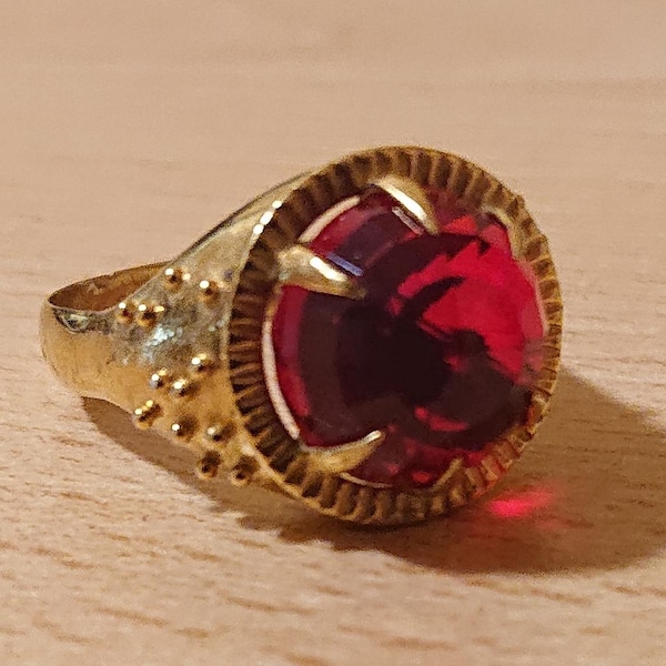 Roulette Ring With Raw Stone – Sterling Silver Casino Jewelry - Gift ...