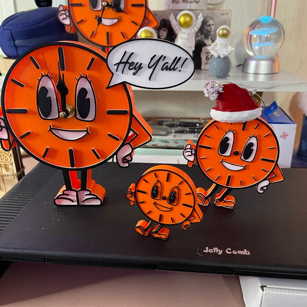 Miss Minutes Working Clock From Loki With FREE Magnet NEW Ghost Version ...