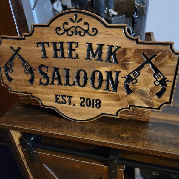 Personalized Log Sign: Solid Pine Wood, Epoxy Inlay, Rustic Address ...