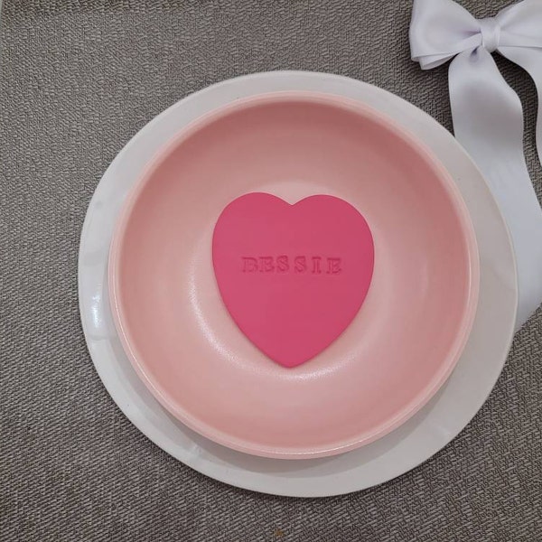 Handmade Clay Place Cards – Personalized Wedding Name Tags – Elegant ...