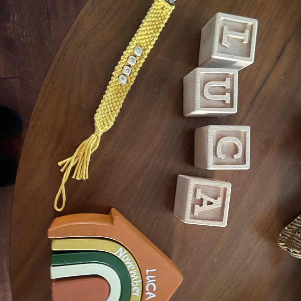 Personalized Baby Blocks, Alphabet Set for Kids, Baby Name Sign ...