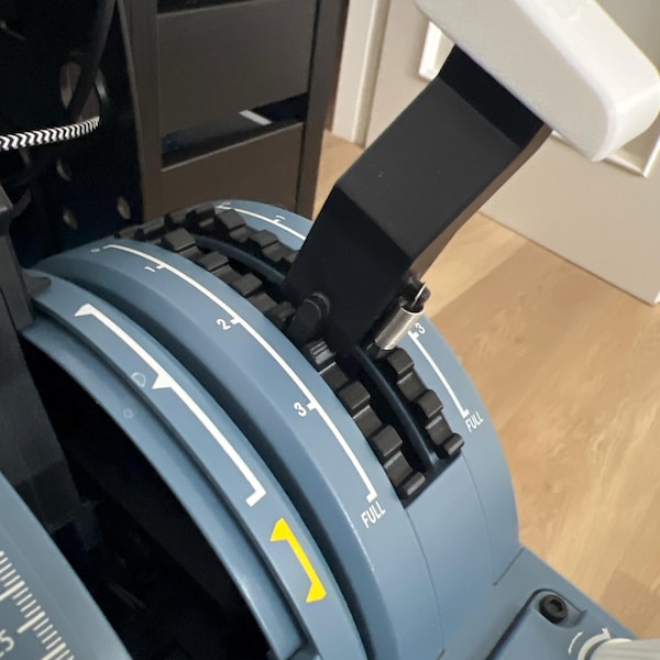 Boeing Flap & Spoiler Lever Mod for Thrustmaster TCA Airbus Quadrant ...