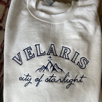 ACOTAR Embroidery File Velaris City of Starlight multiple Formats ...