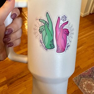 Wizard Magic Holographic Vinyl Sticker MTG Collab - Etsy