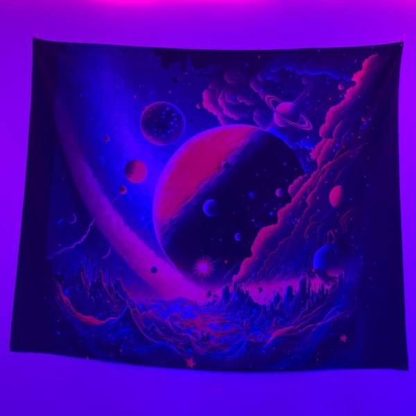 Psychedelic Tapestry, Bedroom Wall Decor, Wall Hanging Trippy Tapestry ...