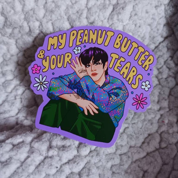 DPR IAN Peanut Butter and Tears Sticker - Etsy
