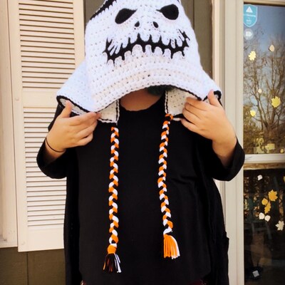 Bone Daddy Hood Crochet PATTERN this is a Digital Pattern Not a ...