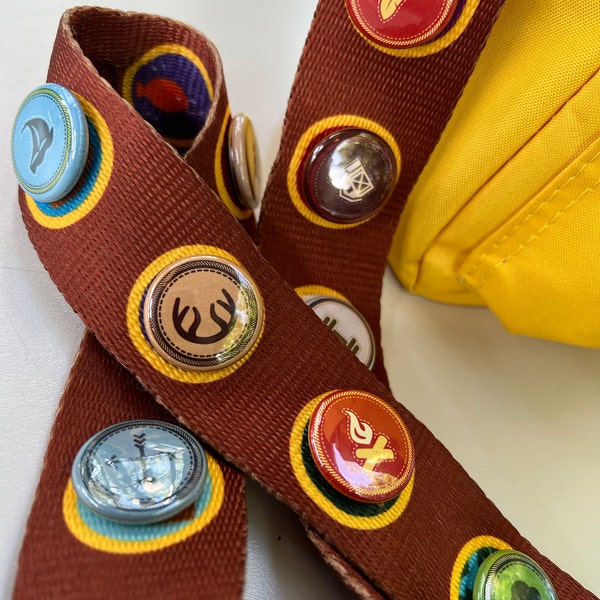 Scout Badges, Merit Badges Pins - Russell up Costume Badges Pins ...