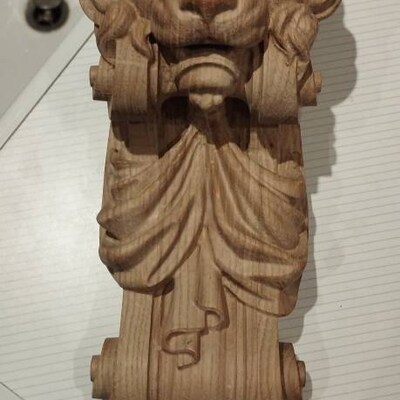 Owl Wood Carving Newel Post Cap With the Owl Statue Interior Wooden ...