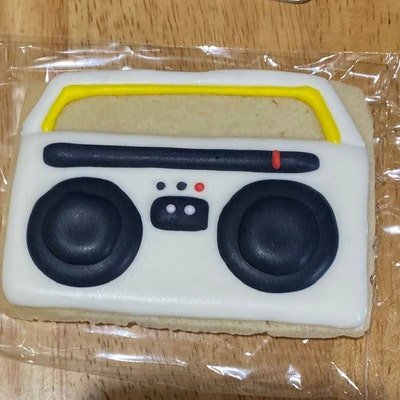 80's 90's HIP HOP Inspired Vanilla Sugar Cookies 12-1 Dozen in Color ...