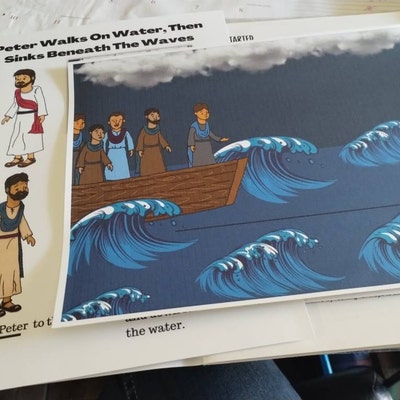 Fishers of Men Printable Bible Craft Easy Craft to Make Fishing Pole ...
