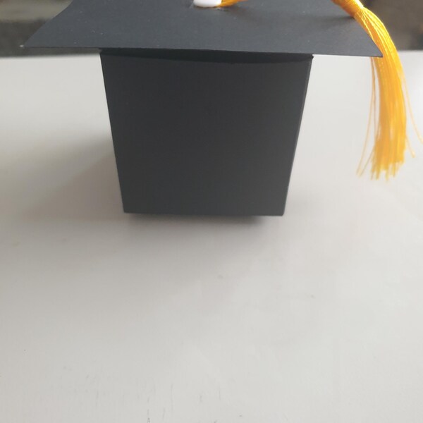Graduation Cap Gift Box With 14 Different Tassel Colors Available, 3D ...