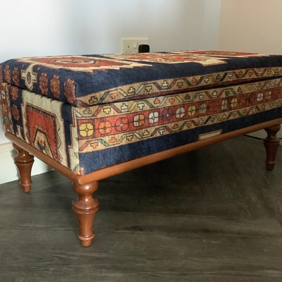 Round Pouf Stool, Bedroom Pouf, Footstool Ottoman, Tufted Stool, Piano ...