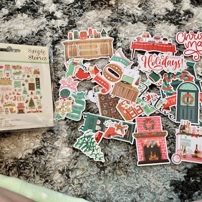 Mix and A-mingle Paper Collection Simple Stories Christmas Collection ...