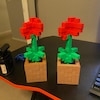 Minecraft Style Rose - Custom Colors - Desk Accessory - Gift for Gamers ...