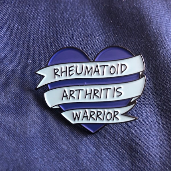 Rheumatoid Arthritis Warrior Pin - Etsy