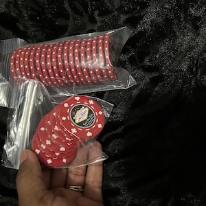 50 Custom Drink Chips, Drink Token, Free Drink, Drink Chips, Poker Chip ...