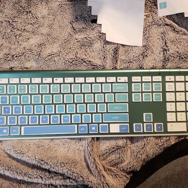 Mechanical Keyboard Vinyl Decal Kit Cherry MX Keycaps PC Vinyl Decals ...