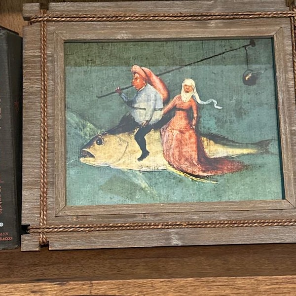 Weird Renaissance Art, Unframed Art Print, Detail From the Temptation ...