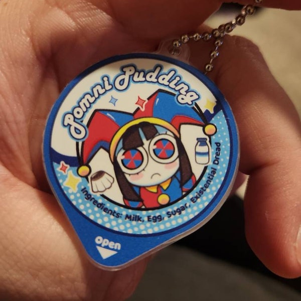Pomni Pudding Cup the Amazing Digital Circus TADC Fidget Charm ...