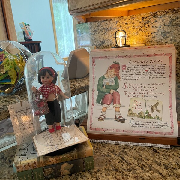 Little Women Library Card Notecard, Louisa May Alcott Adventures Quote ...