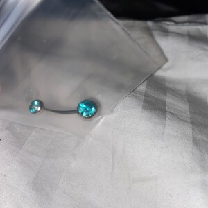 Titanium Conch Ring With One Side Swarovski Jewelled Cz Micro | Etsy