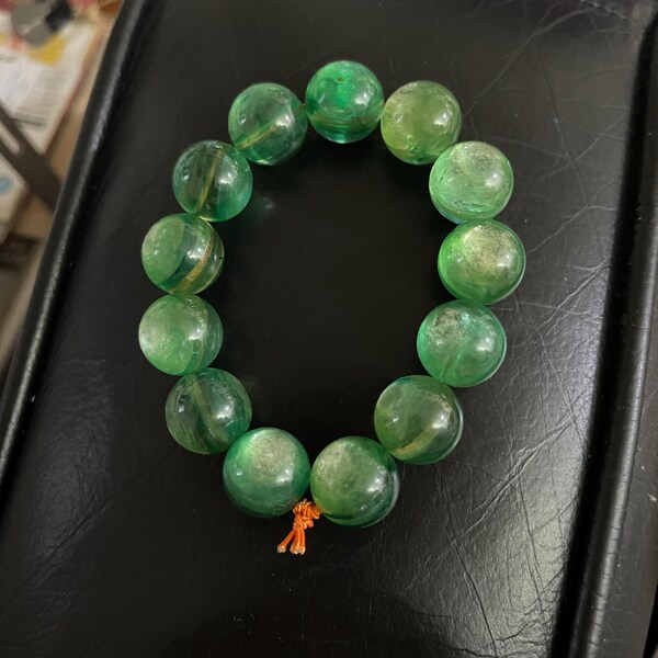 14mm Rare Natural Genuine Kunzite Cube Shape Beaded Bracelet,high ...