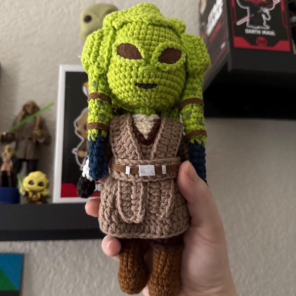 Custom Clone Wars Crochet Doll - Anakin, Obi Wan, Ahsoka, Captain Rex ...