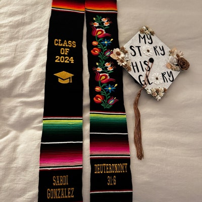 Floral Embroidered Personalized Mexican Graduation/limited QUANTITY - Etsy