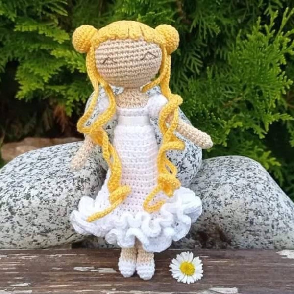 Ballerina Fairy Doll Crochet Pattern eng/hun/esp/de/fr Fairy Amigurumi ...