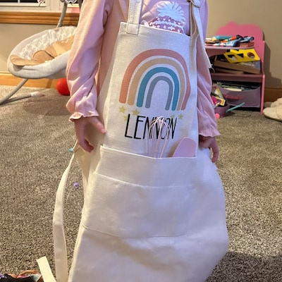 Mama Head Chef Apron Sous Chef Kids Apron With Pocket Matching Head ...