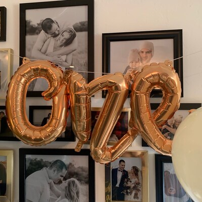 One Script Gold Letter Balloonfirst Birthday Gold Balloon1st - Etsy