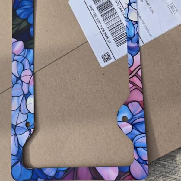 Boho Sunset Front License Plate, Retro Sun Vanity Car Tag, Cute ...