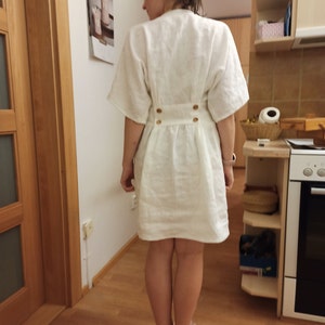 Kimono Dress Sewing Pattern Button Down Dress Pattern Women Dress ...