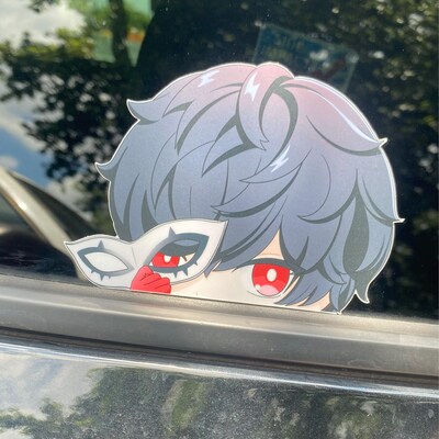 Honkai Jade Peeker Holographic Sticker Honkai Star Rail Sticker Jade ...