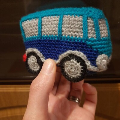 Amigurumi Camper Bus Vintage Vehicle Toy CROCHET PDF PATTERN - Etsy