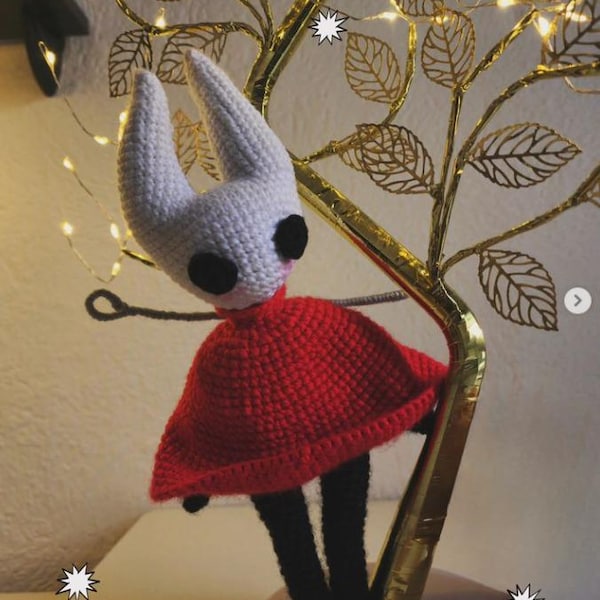 Hornet Crochet PATTERN - A Pattern Inspired by an Iconic Video Game ...