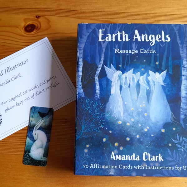 Earth Angels Message Cards (70 Cards) by Amanda Clark - Affirmation ...