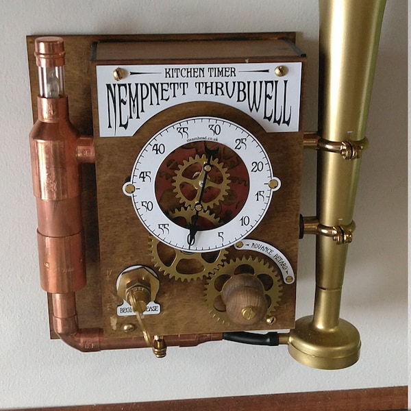 The Nempnett Thrubwell Steampunk Kitchen Timer Kit - Etsy