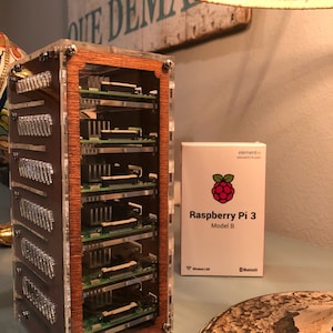C4labs Bramble 4 or 6 Stack Cluster Case With Fans for Raspberry Pi5 ...