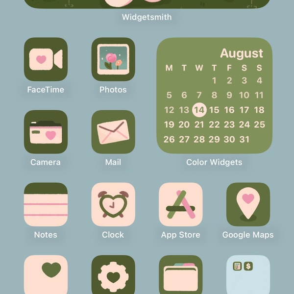 Mellow Rain Ios / Ipados / Android Theme - Etsy