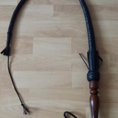 Chain Flogger With Leather Handle, Metal Flogger for Sensation Play ...