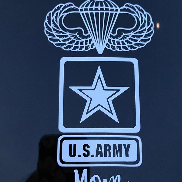 Army Combat Action Badge CAB Vinyl Decal for Windows or Any Smooth ...