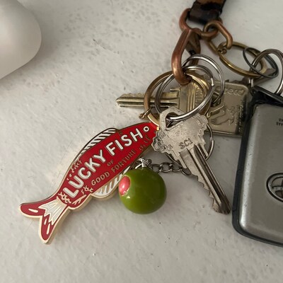 Olive Keychain - Etsy