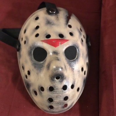 Jason Voorhees Weathered Mask - Etsy Canada
