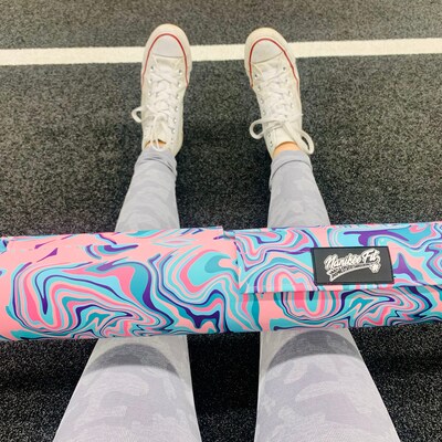 Foam Barbell Pad W/ 4in Built-in Velcro Strap for Cable Machine, Squat ...