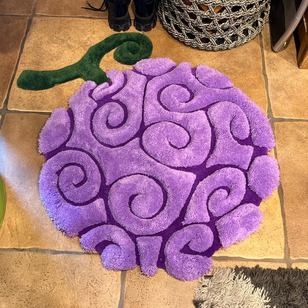 3d Devil Fruit Gomu Gomu Tufted Custom Rug - Etsy
