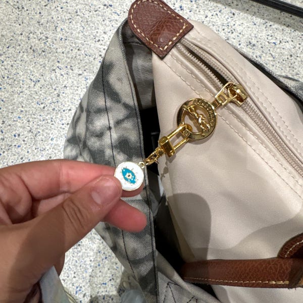 Bag Charm, Bag Keychain Customizable Accessory for Handbag, Keys, Cute ...