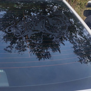 New Drop - Bow Gas Tank Decal - Gas Cover Decal - Cute Bows Pattern Car ...